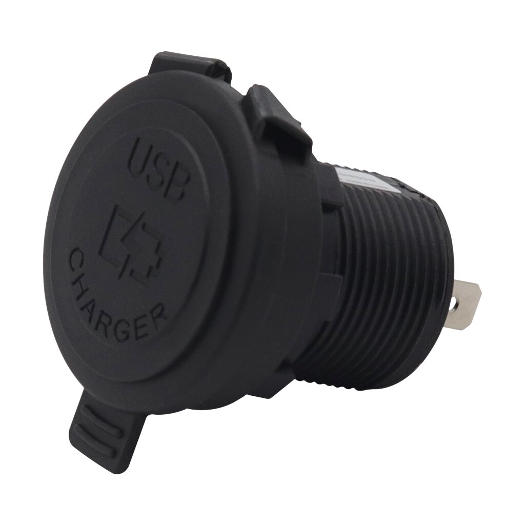 Двойной USB адаптер для зарядки в автомобиле 12-24В