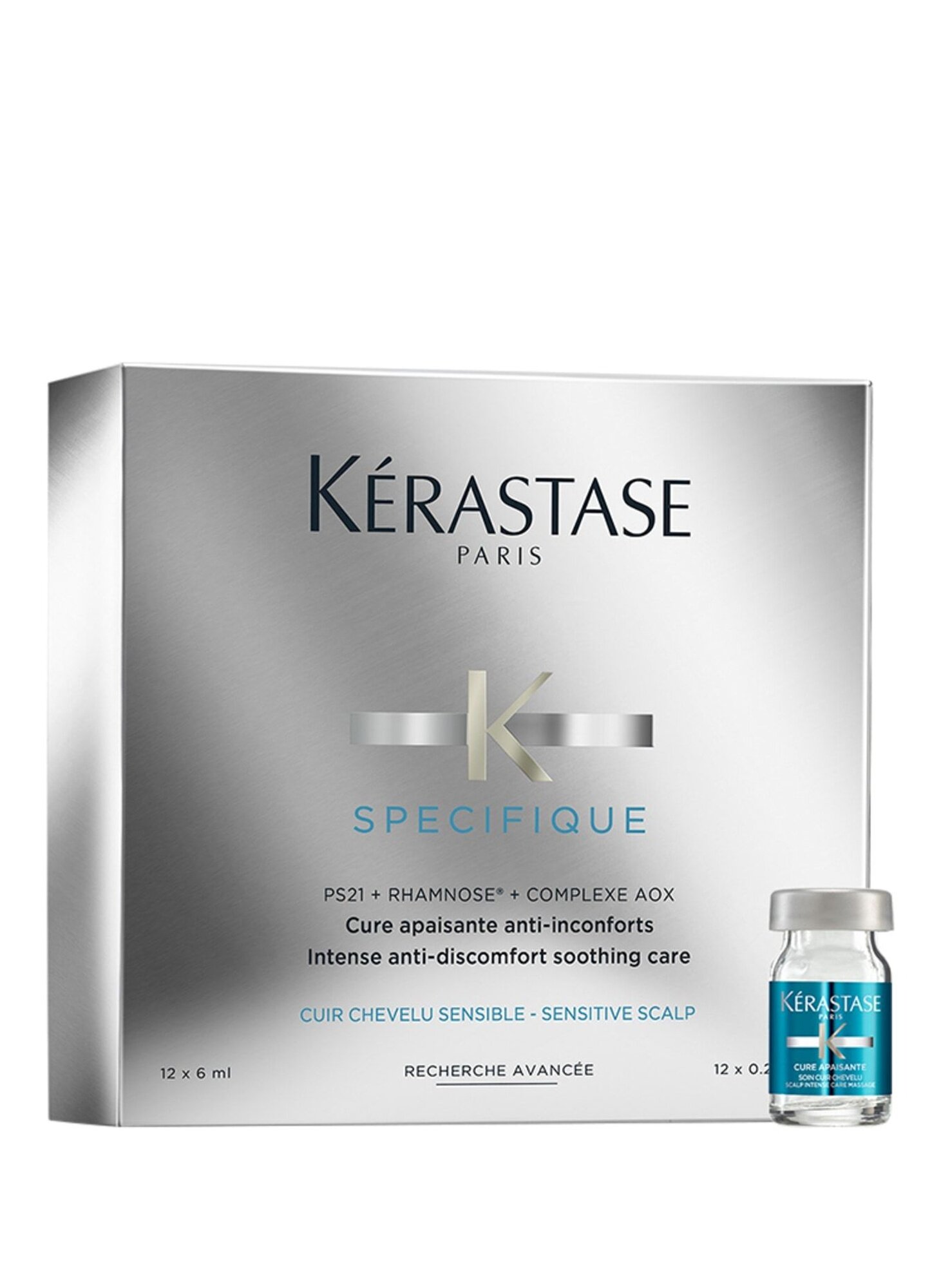 Kerastase Specifique Успокаивающая сыворотка для кожи головы 12 ампул