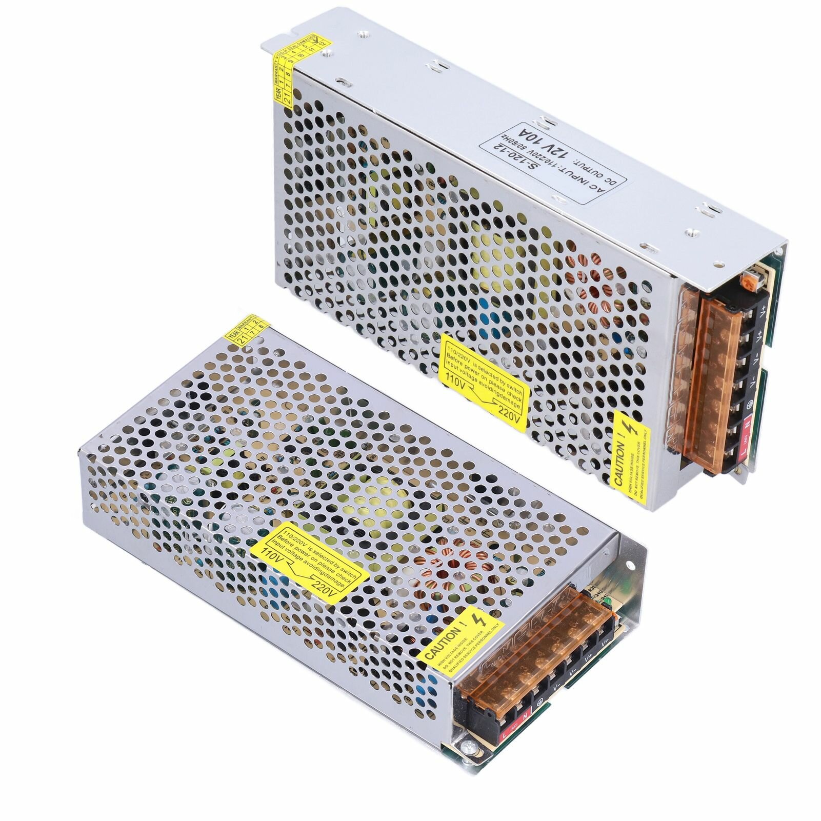 S 120 12 Импульсный источник питания, трансформатор постоянного тока, 12 В, вход 110 В/220 В, выход 12 В, 10 А для камеры видеонаблюдения со светодиодной лентой