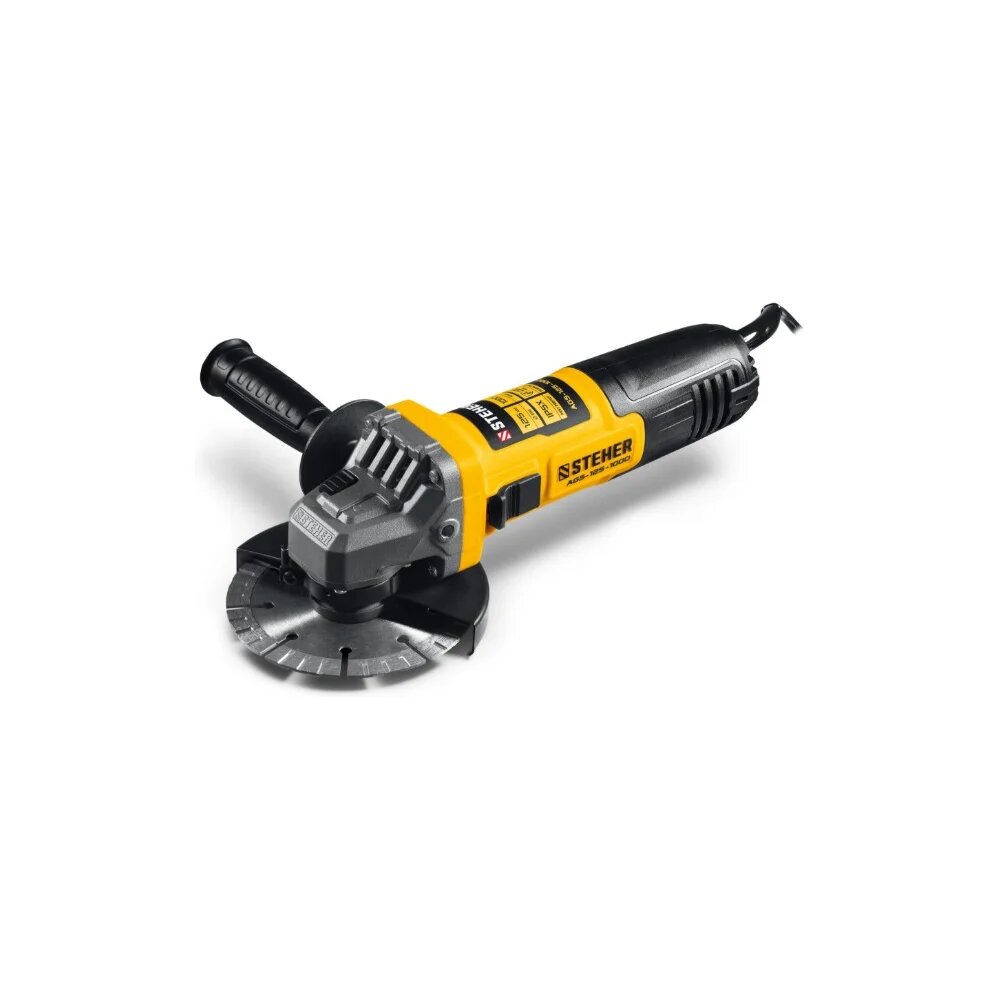 STEHER D 125 мм, 1000 Вт, УШМ AGS-125-1000