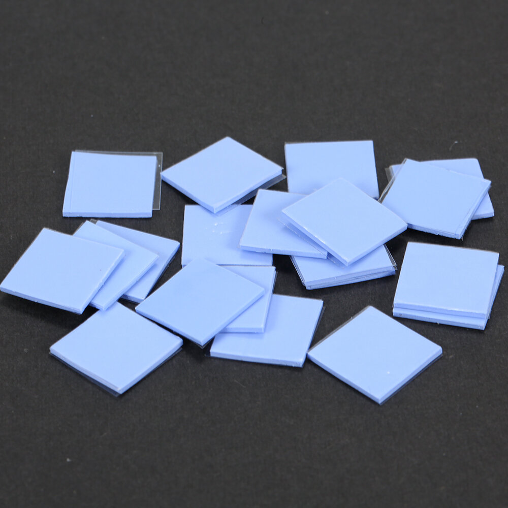 Термопрокладки 15x15x1.0 мм для охлаждения чипов, 20 шт.