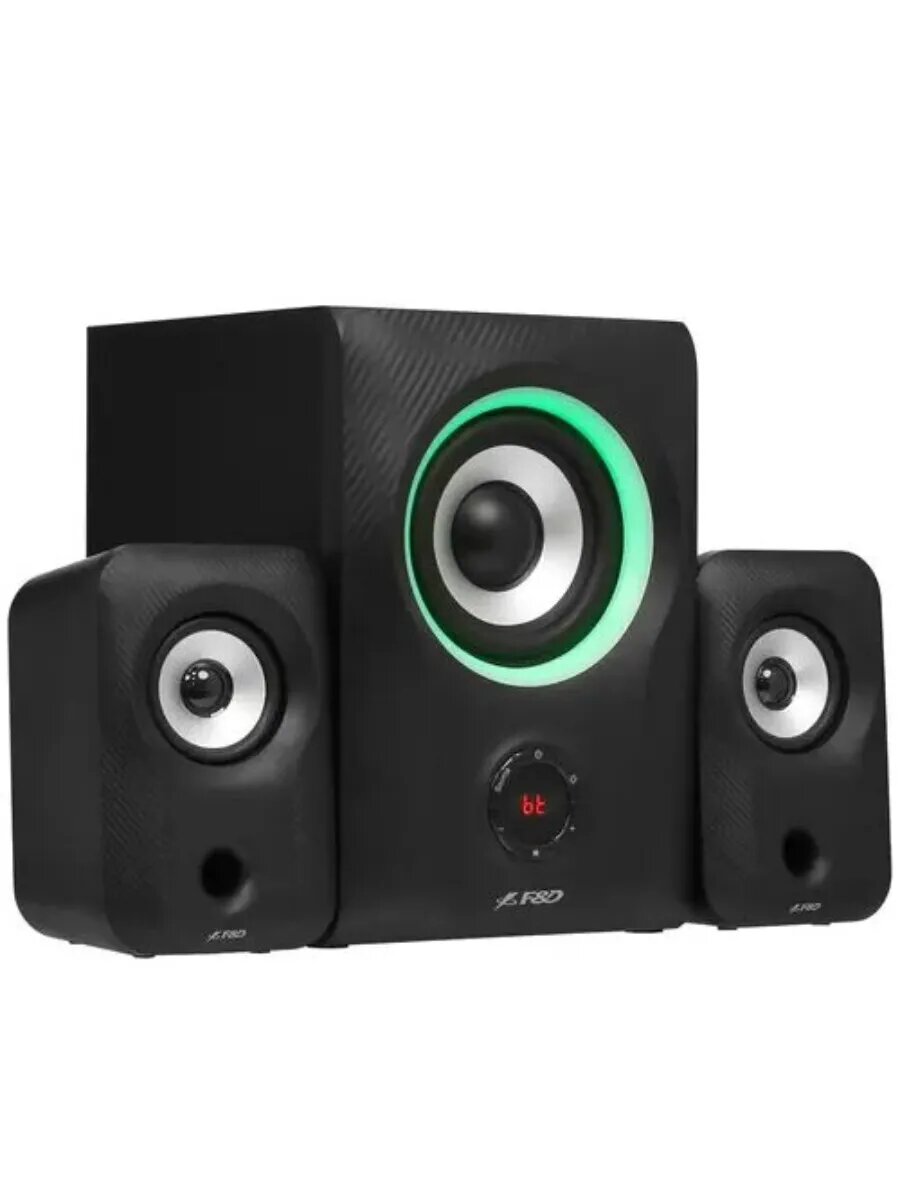 Колонки F590X черный - 2.1, 60 Вт