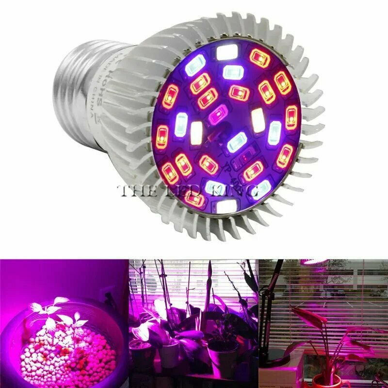 Yangdex Фитолампа LED E27 18W 5730, GU10Фитолампа LED E27 18W 5730, GU10