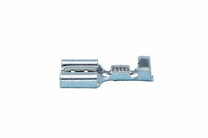 Наконечник неизолированный, размер контактной части 6,3х0,8 мм, сечение 0,5-1,0 мм, "мама" (100 шт)