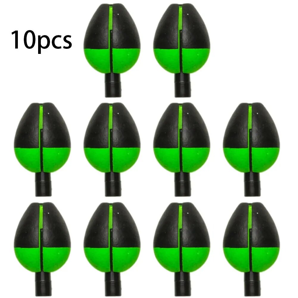 Зеленые компактные поплавки для рыбалки Green