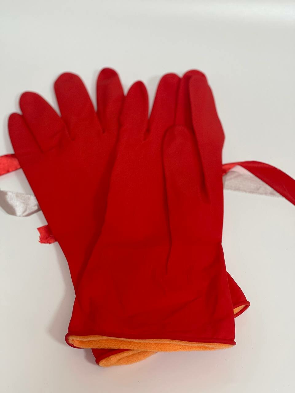 Перчатки хозяйственные резиновые утепленные