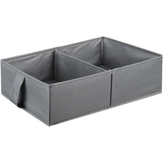 Органайзер Vetta Швеция 2 секции, 20х30х10 см, полиэстер, серый (457-712)