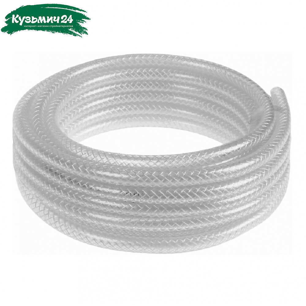 Шланг для полива, d 25 мм, силиконовый прозрачный, 1 метр