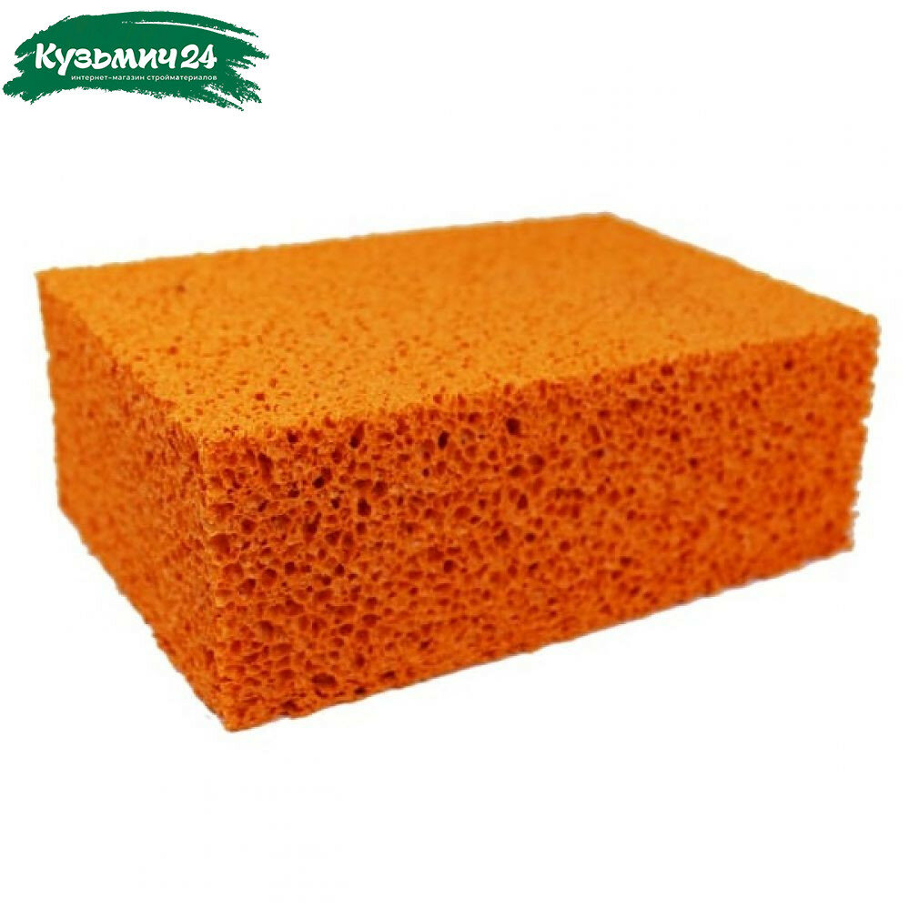 Губка Decor вискозная оранжевая 160х110х60мм 670-200