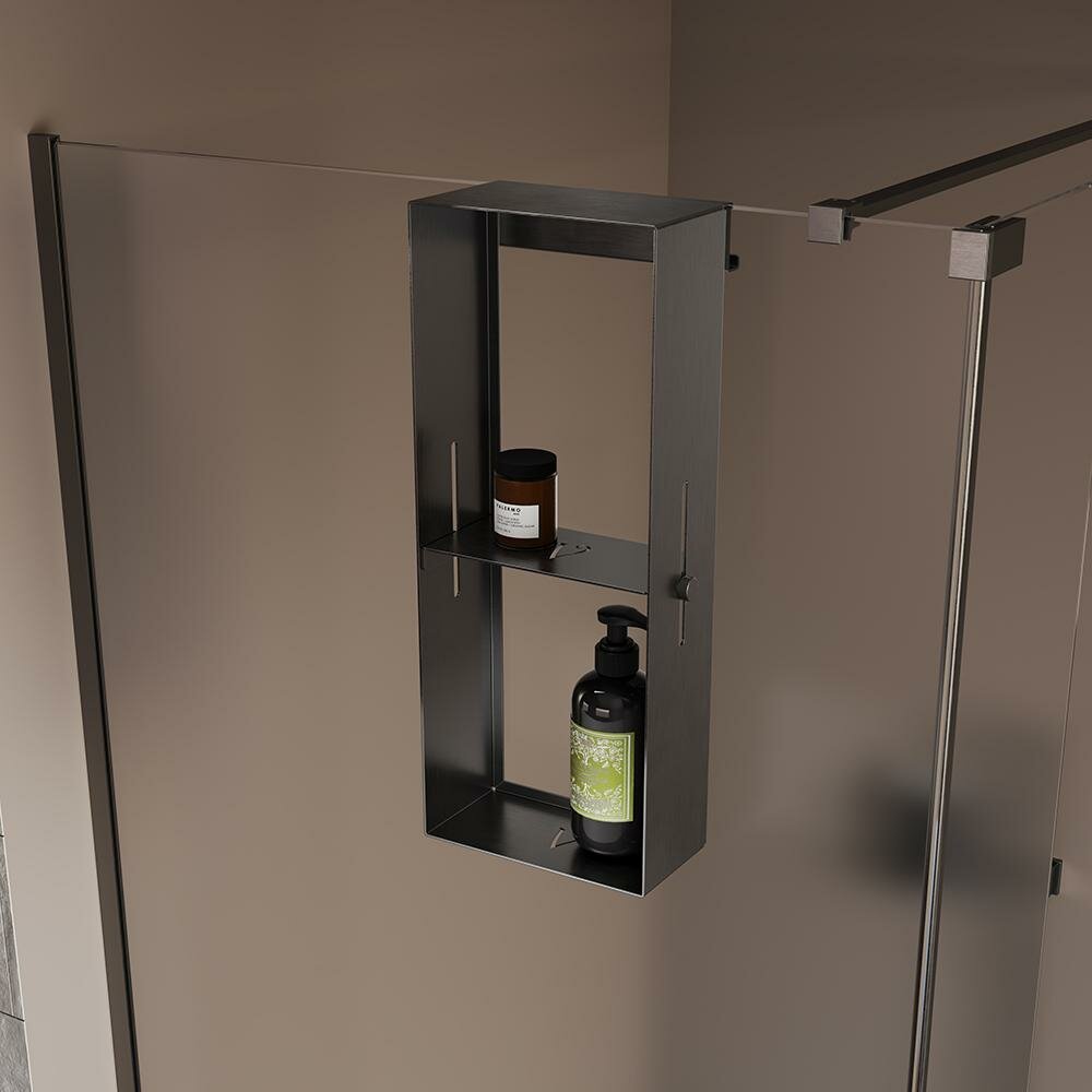 Металлическая полка Veconi Grange GN-GR-C9 цвет Графит брашированное