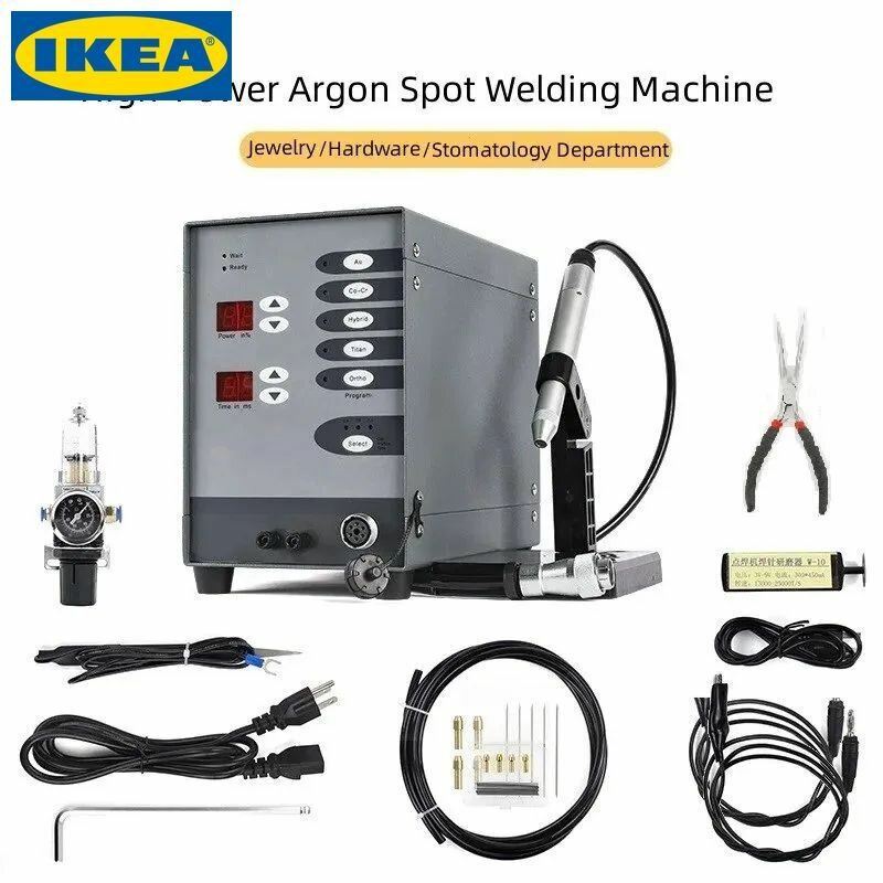 Машина точечной сварки из нержавеющей стали, лазерная сварка, автоматический импульс с ЧПУ, аргоновая дуга, ювелирные изделия, Набор для пайки-Новая модель 2025