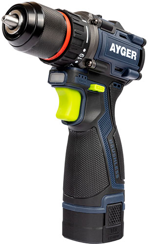 Аккумуляторный шуруповерт Ayger AP16BL2