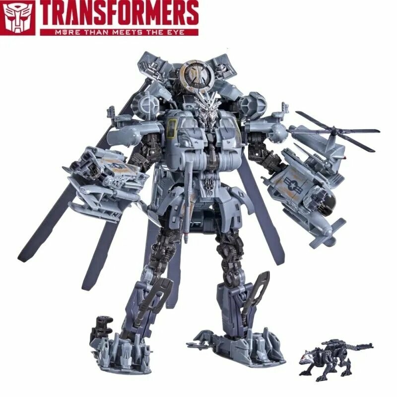 Трансформеры игрушки 73 Grindor and Ravage Leader Class Transformers Studio Series Transformers: Revenge Of The Fallen