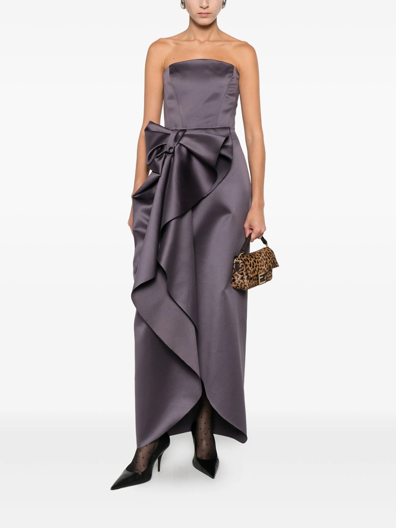 Платье Viktor & Rolf Bow, размер 4, purple — фото 1