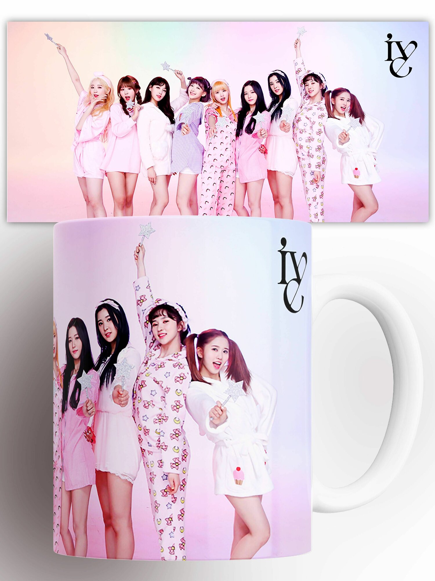 Кружка Корейский музыкальная группа Ive K-pop 330 мл