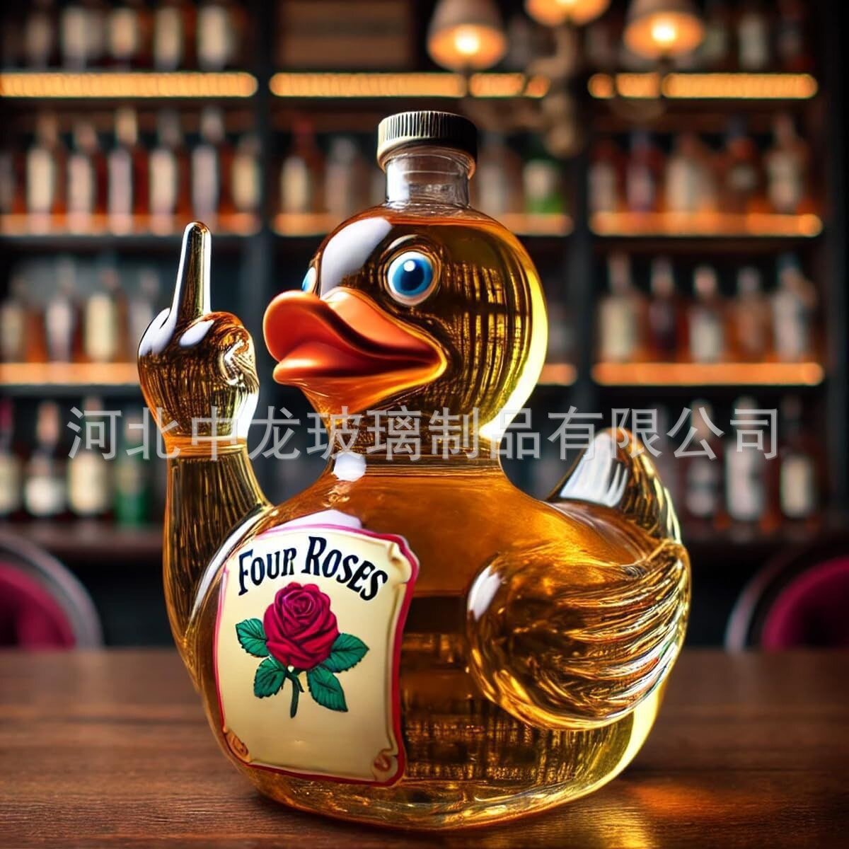 Новый декантер для виски в виде автомобиля Corvette C8, стеклянная бутылка для виски