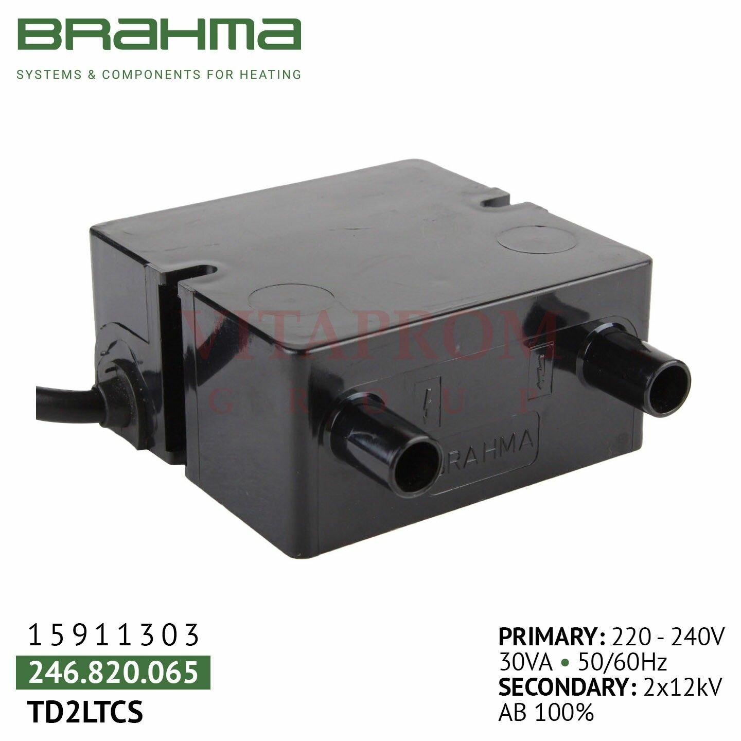 Трансформатор Brahma TD2LTCS, 15911303 — фото 1