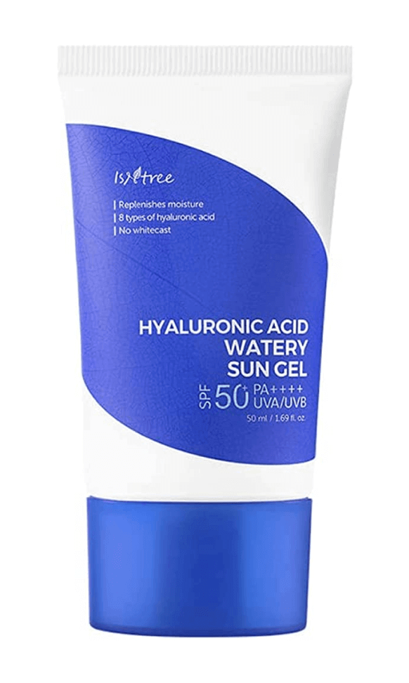 Солнцезащитный гель для лица IsNtree Hyaluronic Acid Watery Sun Gel SPF50+, 50 мл