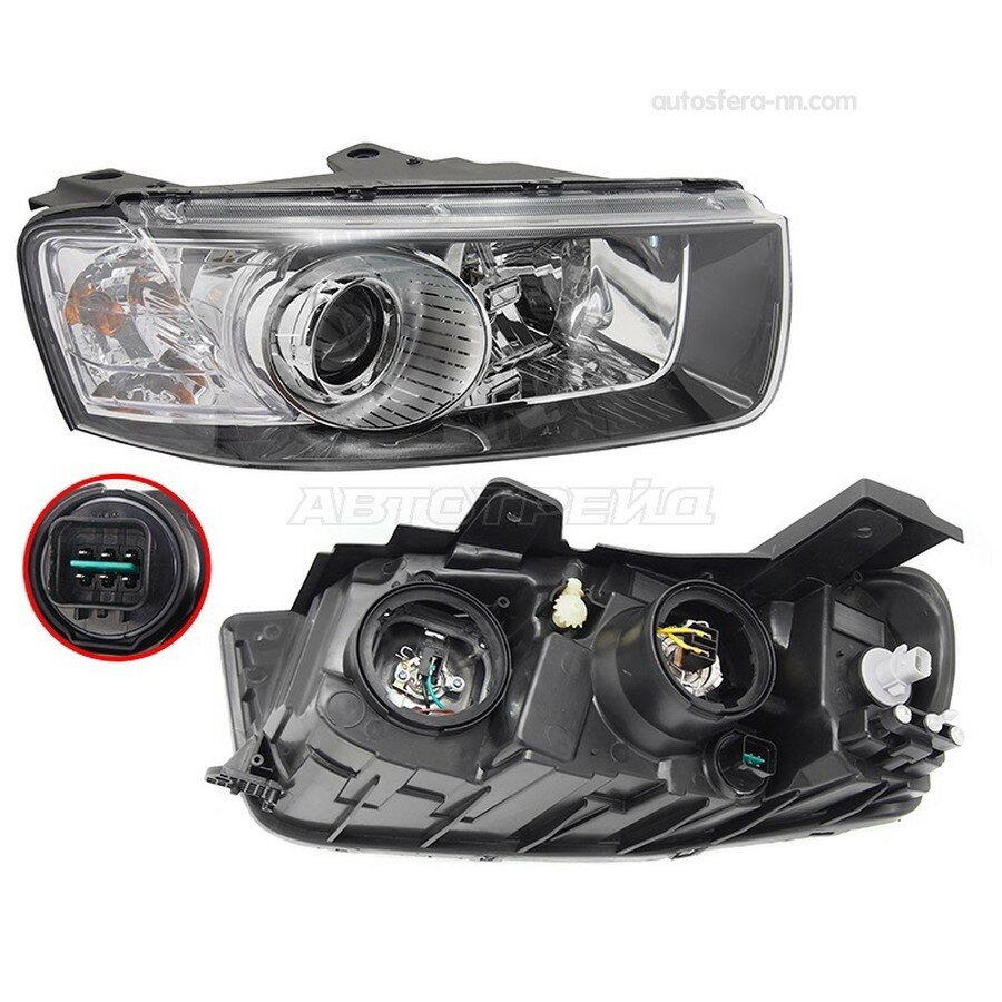 SAT ST2351115RMLDEM Фара Chevrolet Captiva 11-15 (Справа)