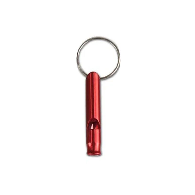 Свисток из алюминия для выживания Red