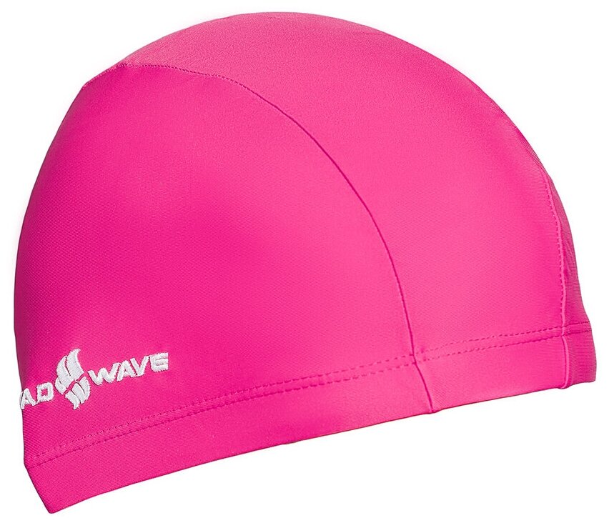 Юниорская текстильная шапочка Mad Wave Lycra Junior - Розовый