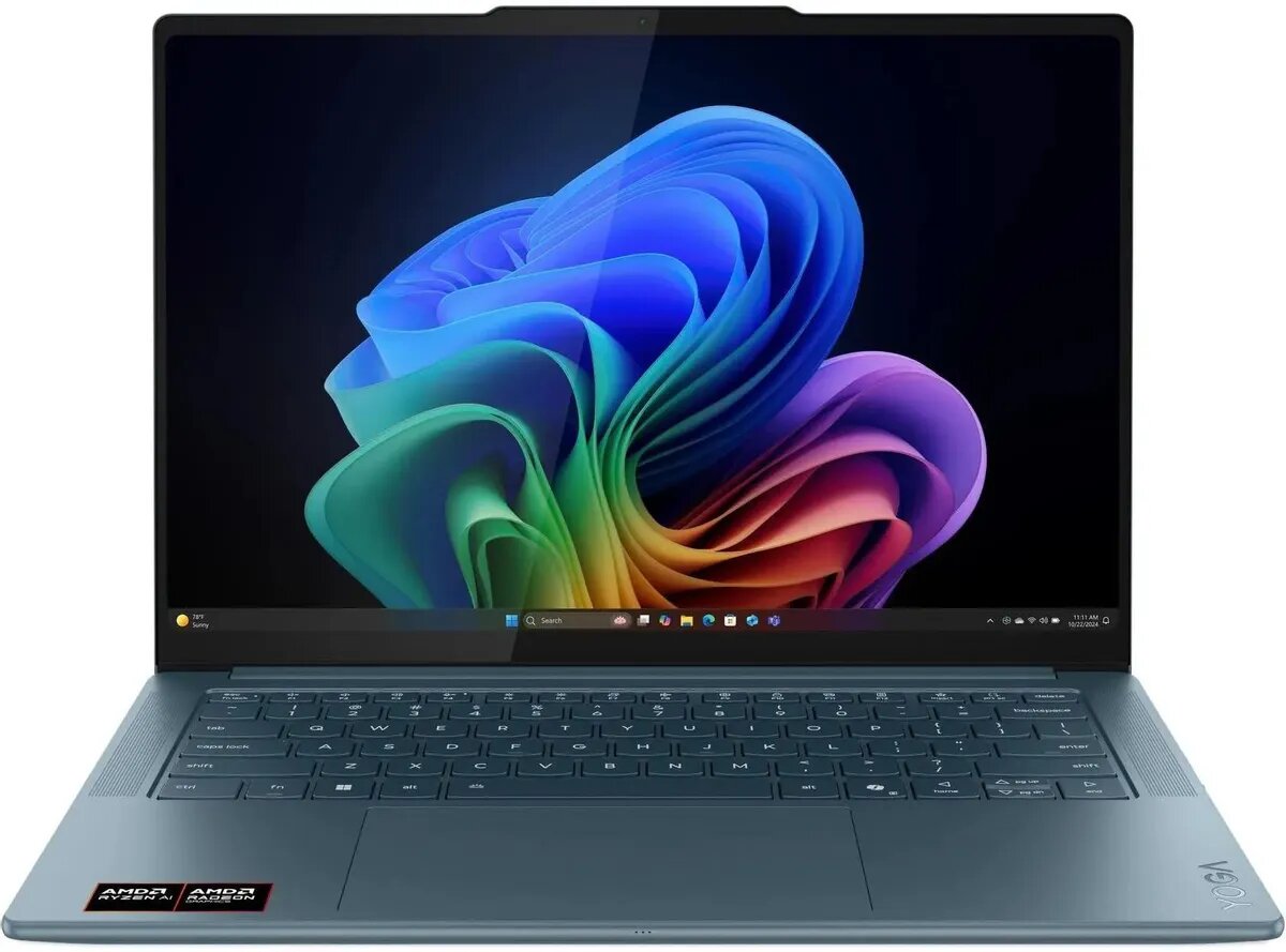 Ноутбук Lenovo Yoga Pro 7 14ASP10 (83LX000RRK) 14,5/Ryzen AI 9 365/32Gb/1Tb SSD/UMA/DOS/синий