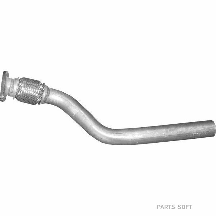 Глушитель приемная труба Renault Megane IIScenic IIGrand Scenic II 1.9 dCi Turbo Diesel от официального дистрибьютора, POLMOSTROW, артикул 2153