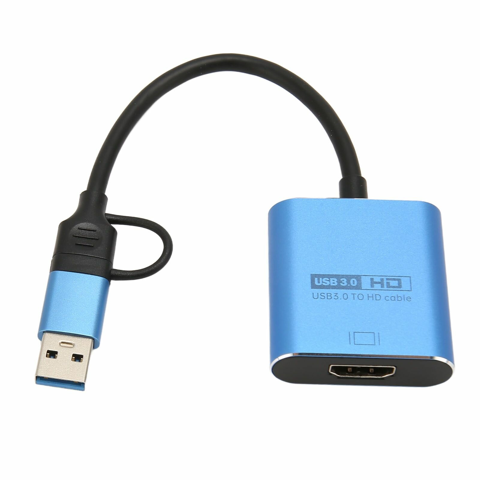 Адаптер USB 3.0 - HDMI, 1080P, для Windows/Android/OS X
