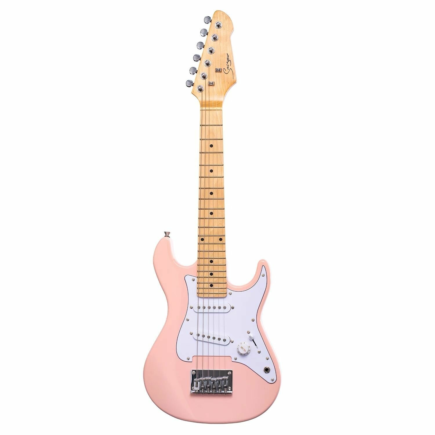 Smiger T-ST-K-H Детская электрогитара для начинающих Рок-гитара начального уровня, розовый