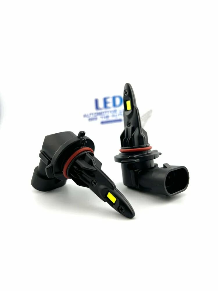 Светодиодные LED лампы HB3 (9005) 6000k 45W / лед лампочки комплект 2шт