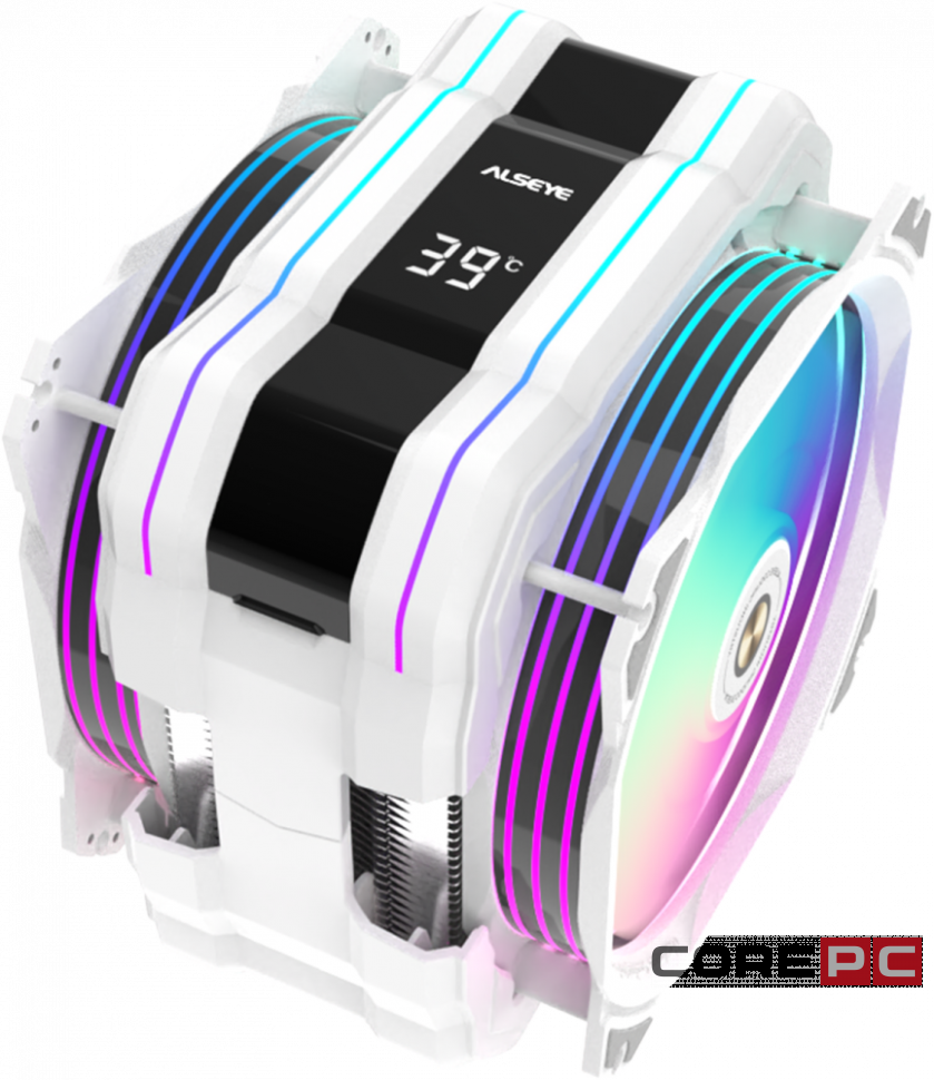 Кулер для процессора ALSEYE M120D-W-Plus, безопасное охлаждение
