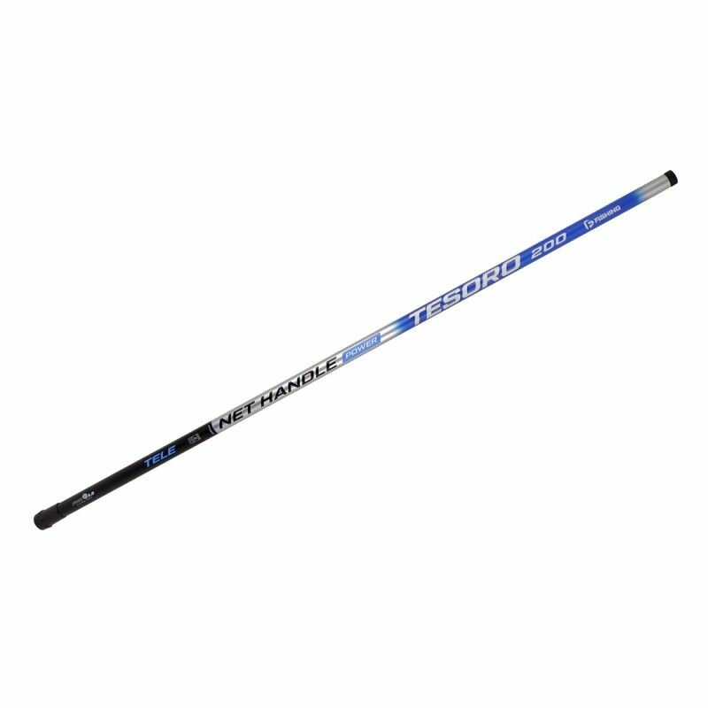 Телескопическая ручка подсака F-FISHING Tesoro, для фидерной и поплавочной ловли, 2 м