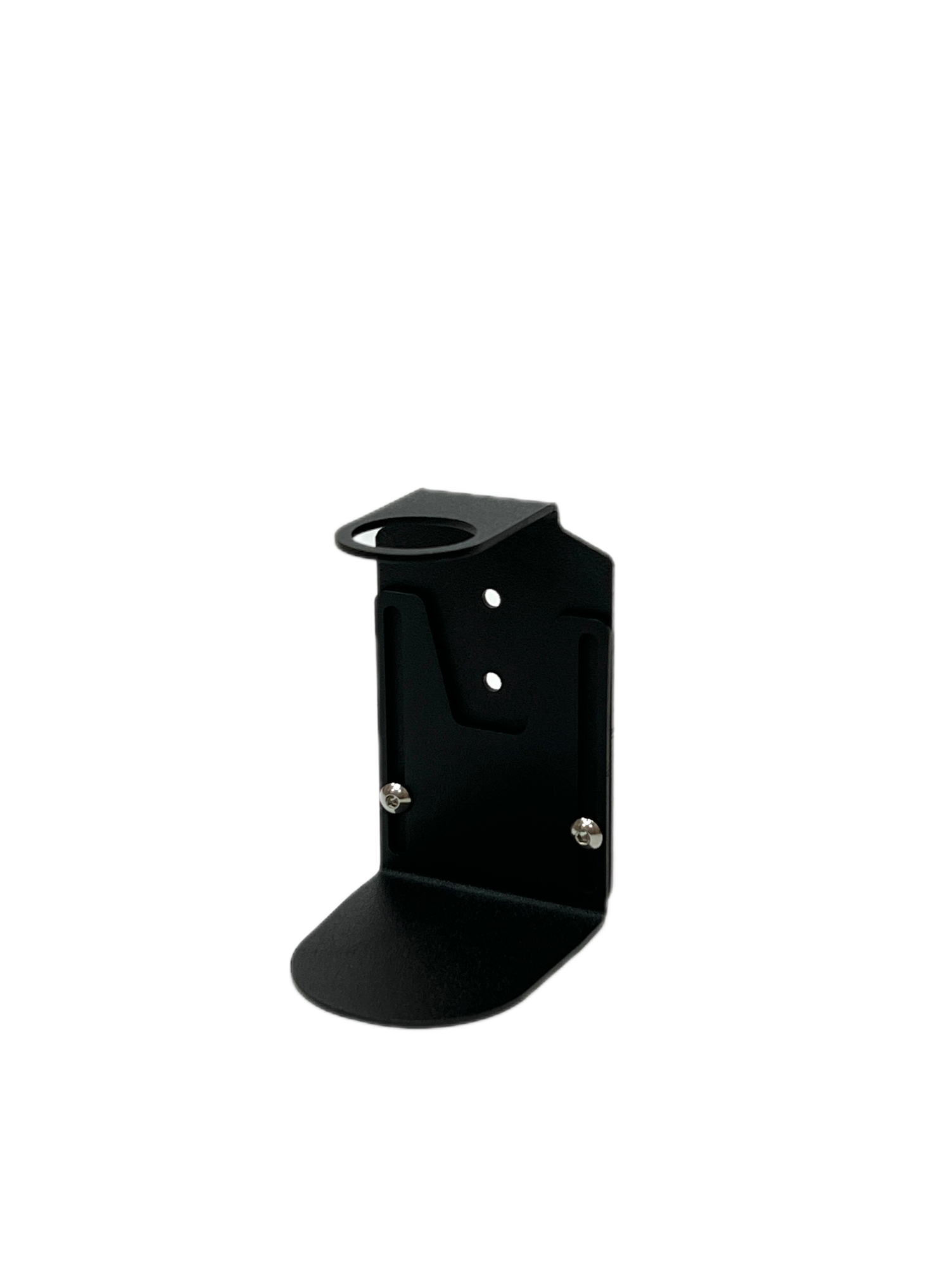 Держатель , для ванной, антивандальный, нержавеющая сталь, 8х9 см, черный