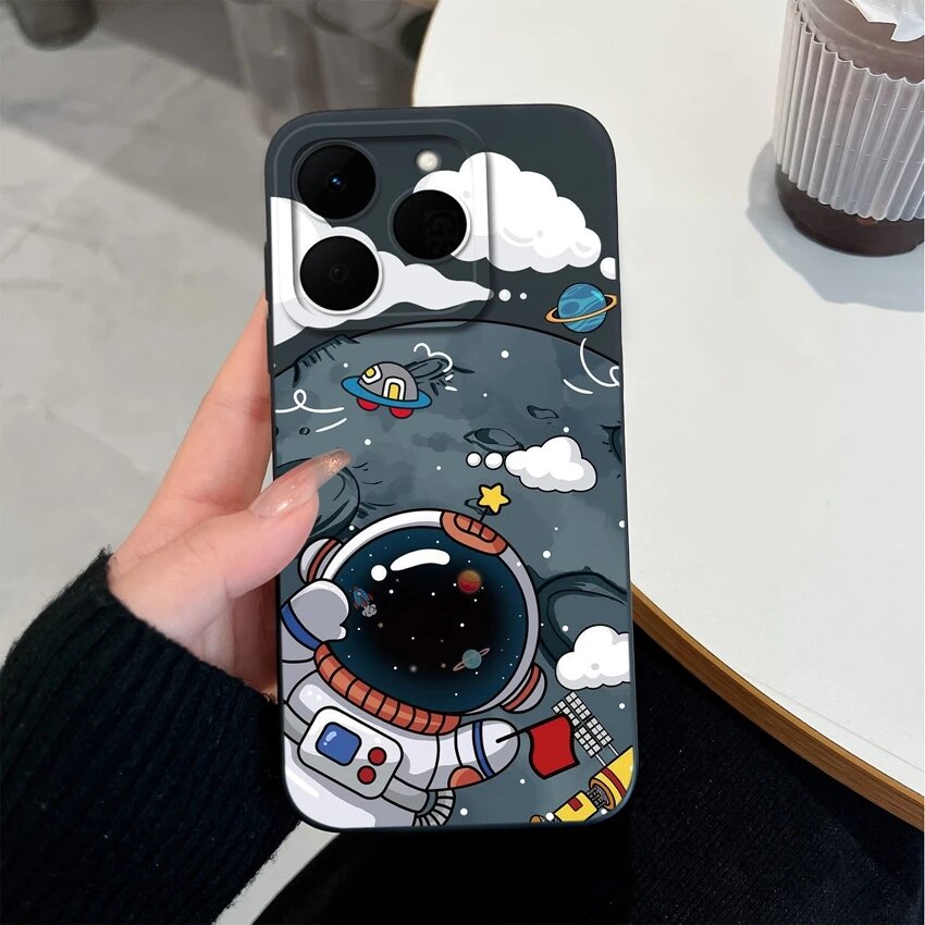 Чехол для телефона Realme 15T с роскошными цветочными узорами, жидкий силиконовый защитный чехол для Realme 15 15X 15pro 5G Funda Capa