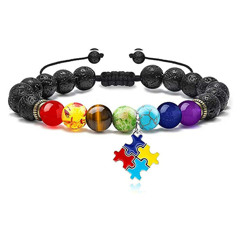 Браслет для гадания, YM Котелок Пазл РАС Аутизм Лето Фортуна Удача