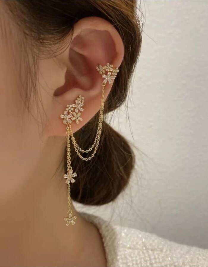 Серьги, кристалл