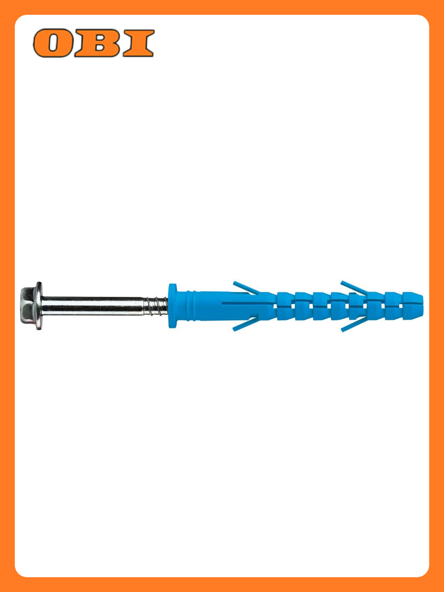 Дюбель фасадный европартнер ДФ Б 10х80 мм с шурупом ШГ и антикоррозийным покрытием 4 шт