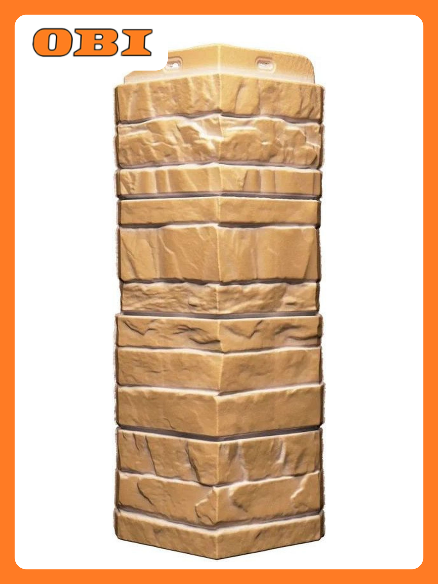 Наружный угол ROCKY Döcke LUX Пекан, пластик, бежевый, 40 см