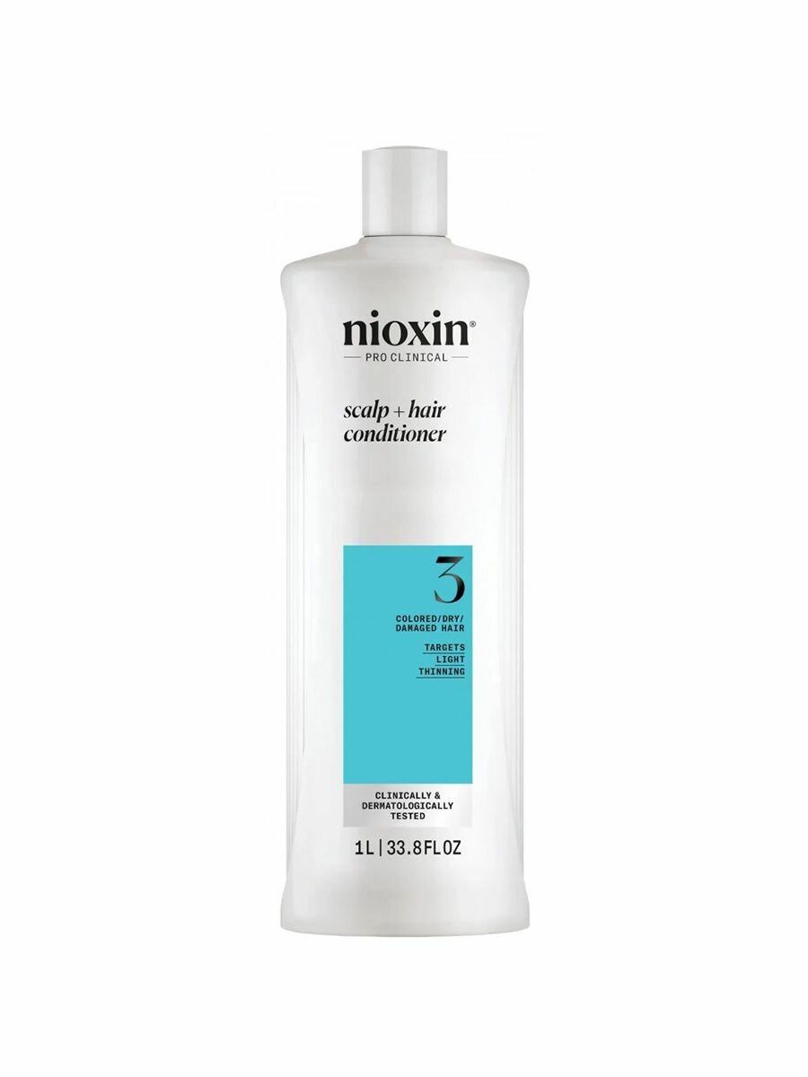 Nioxin Scalp Увлажняющий кондиционер (Система 3) Revitaliser System 3, 1000 мл