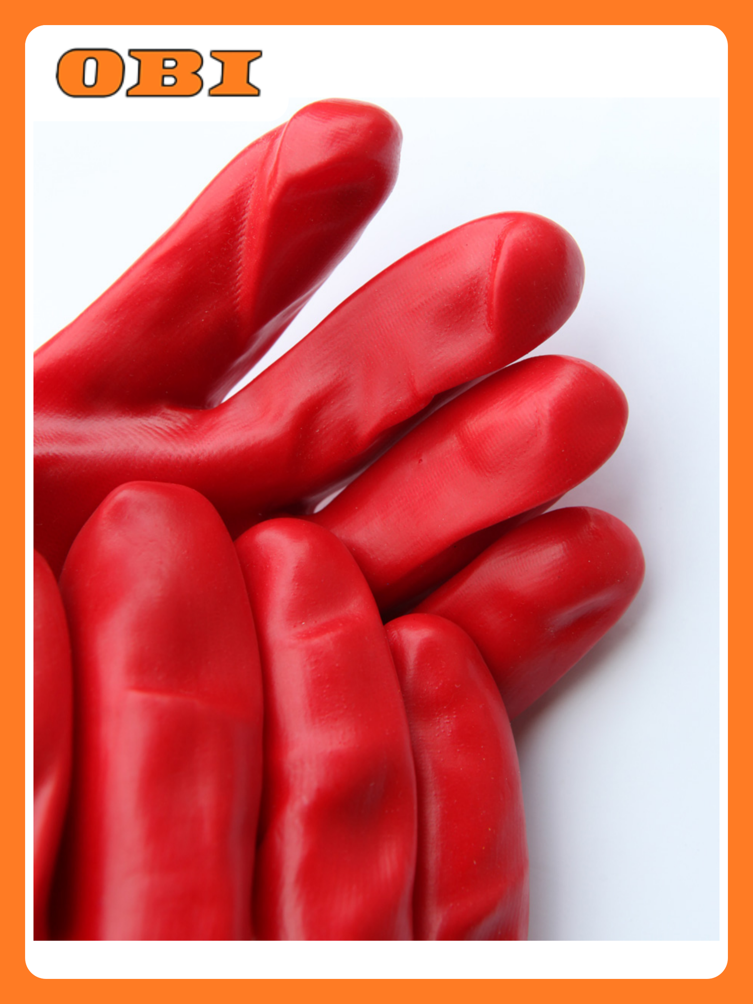 Перчатки МБС Гранат, нитрил, размер L/XL, многоразовые, красные