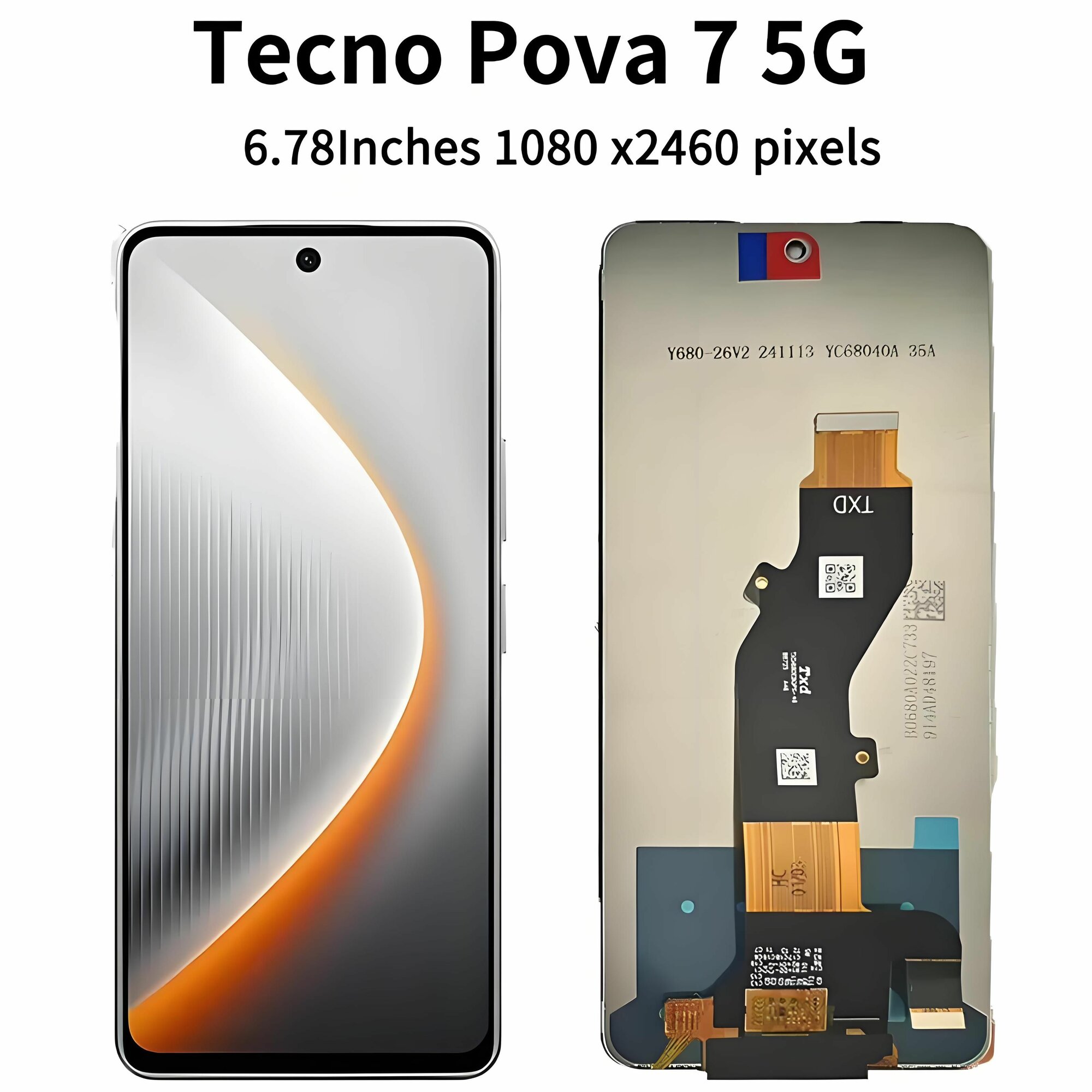 Дисплей для для Tecno Pova 7 5G (LJ7) премиум