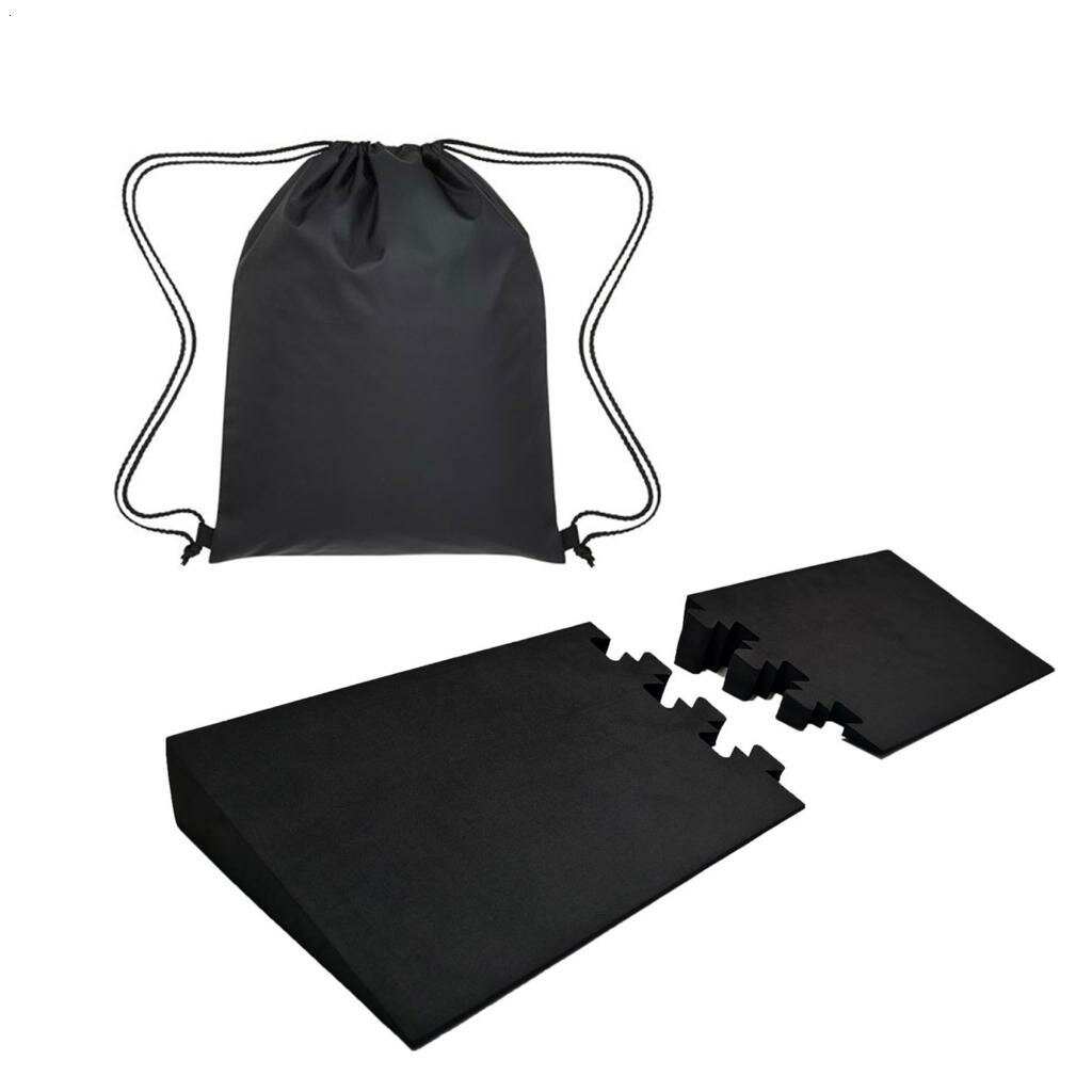 Долговечный тренажер для наклонной доски, Нескользящий блок для приседаний на танкетке с приподнятым каблуком