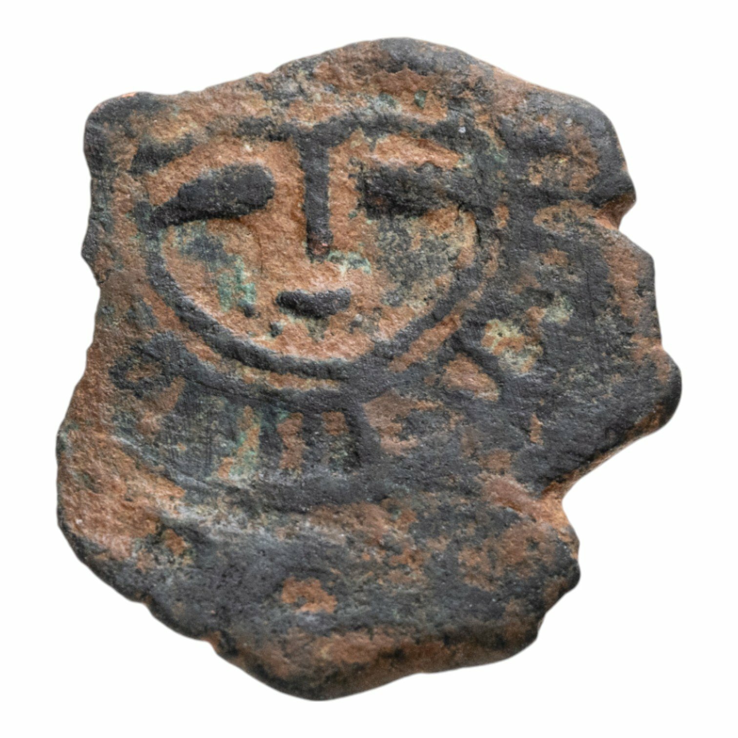Ильханы Хулагуидов, Абу Саид Бахадур-хан, 1316-1335 716-736 гг, Фельс , Медь, в сохранности VF