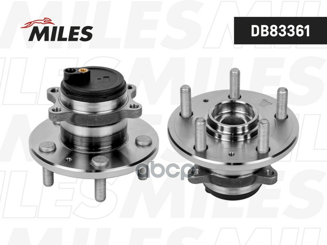 Ступица с подшипником JAC JS4 / Москвич 3 зад. ABS DB83361 Miles арт. DB83361