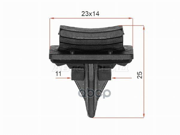 Клипса (молдинга лобового стекла FORD TRANSIT (Продажа по 10шт)) Sat арт. ST-12-0028