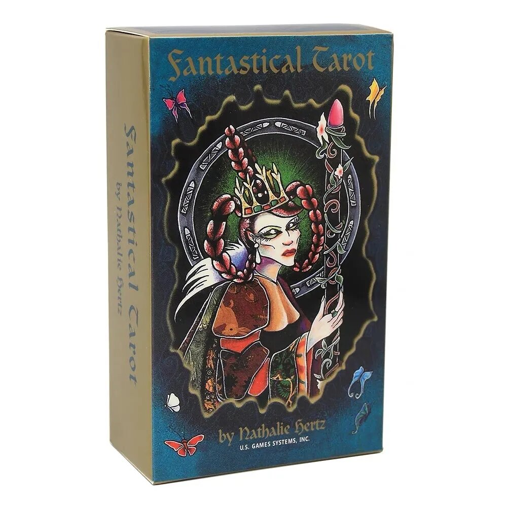 Карты Таро Fantastical Tarot 12*7см, для начинающих, коллекционные, Англия