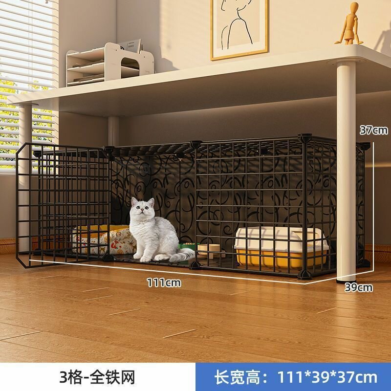 Клетка для кошек, теплая зимняя домашняя клетка с туалетом, многоуровневая вилла для кошек, extra large, свободное пространство, кошачий шкаф, дом для маленьких кошек