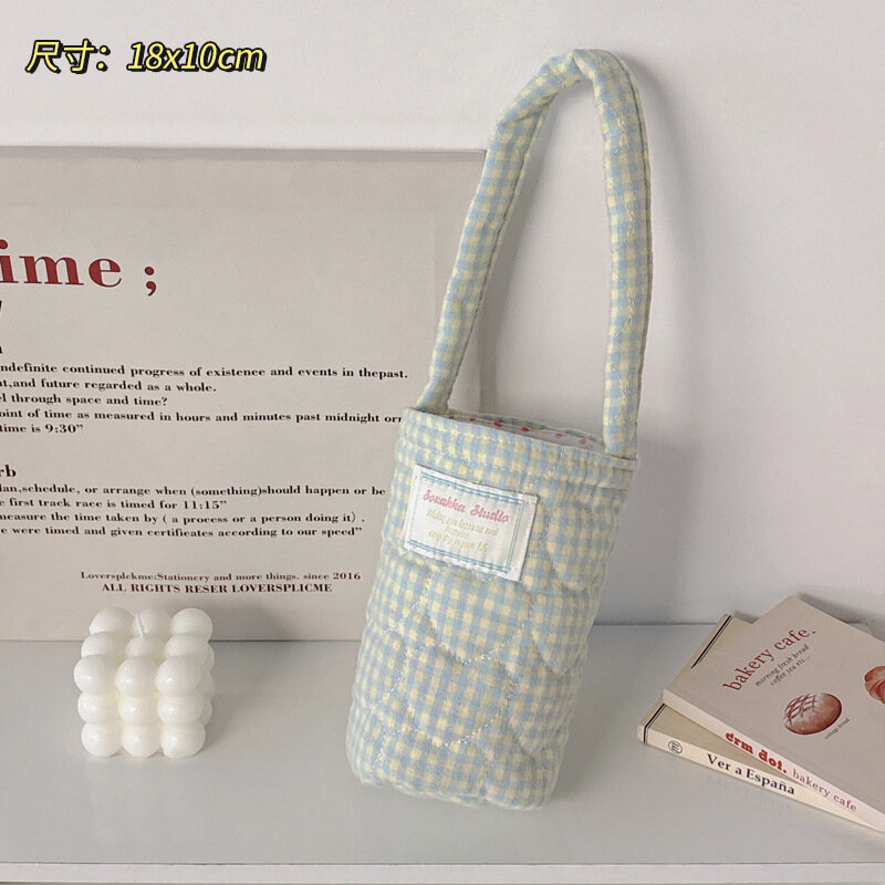 Чехол для стакана, стеклянный стакан, антиожог, антипадение, портативный ручной чехол для стакана, чехол для молочного чая, женский чехол для стакана, термос, защитный чехол для стакана