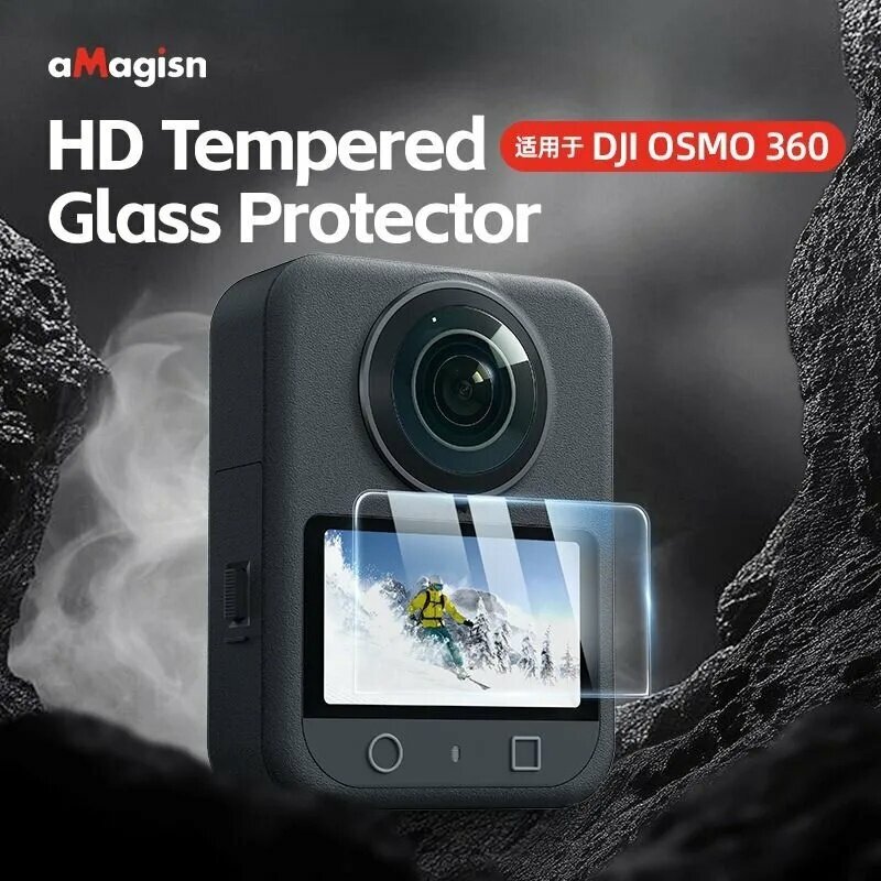 Защитная пленка из закаленного стекла aMagisn для Osmo 360, сенсорная, с твердостью 9H, ударопрочная