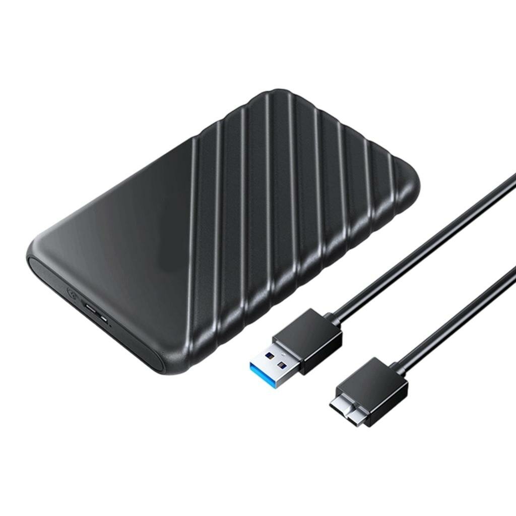 Корпус для внешнего жесткого диска 2.5" USB3.0, Черный
